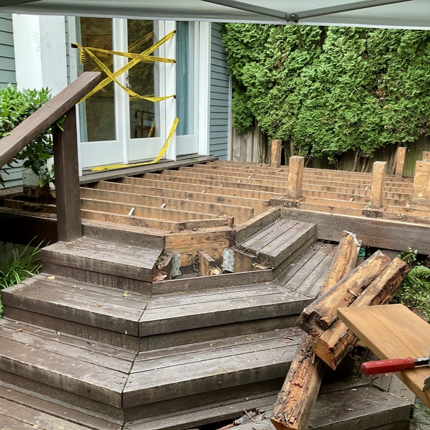 Composite Deck Project in Seattle - Sound Painting Solutions, LLC